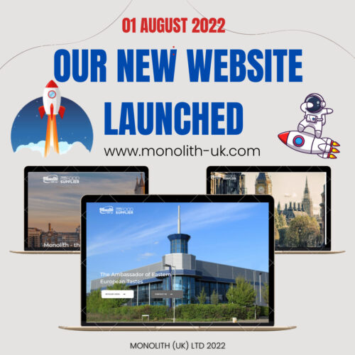 Our new website launched!!! – Monolith UK